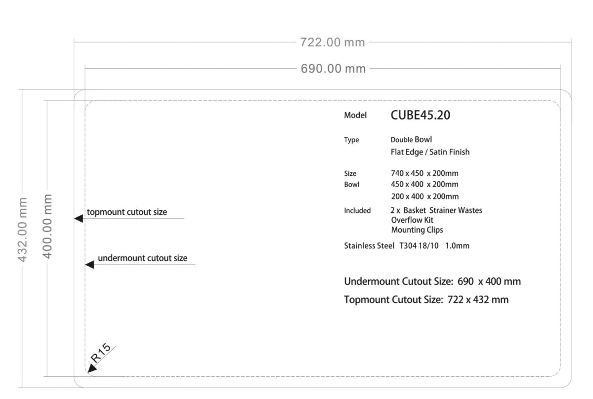 Cube Series 45.20 - Sinx by Totara